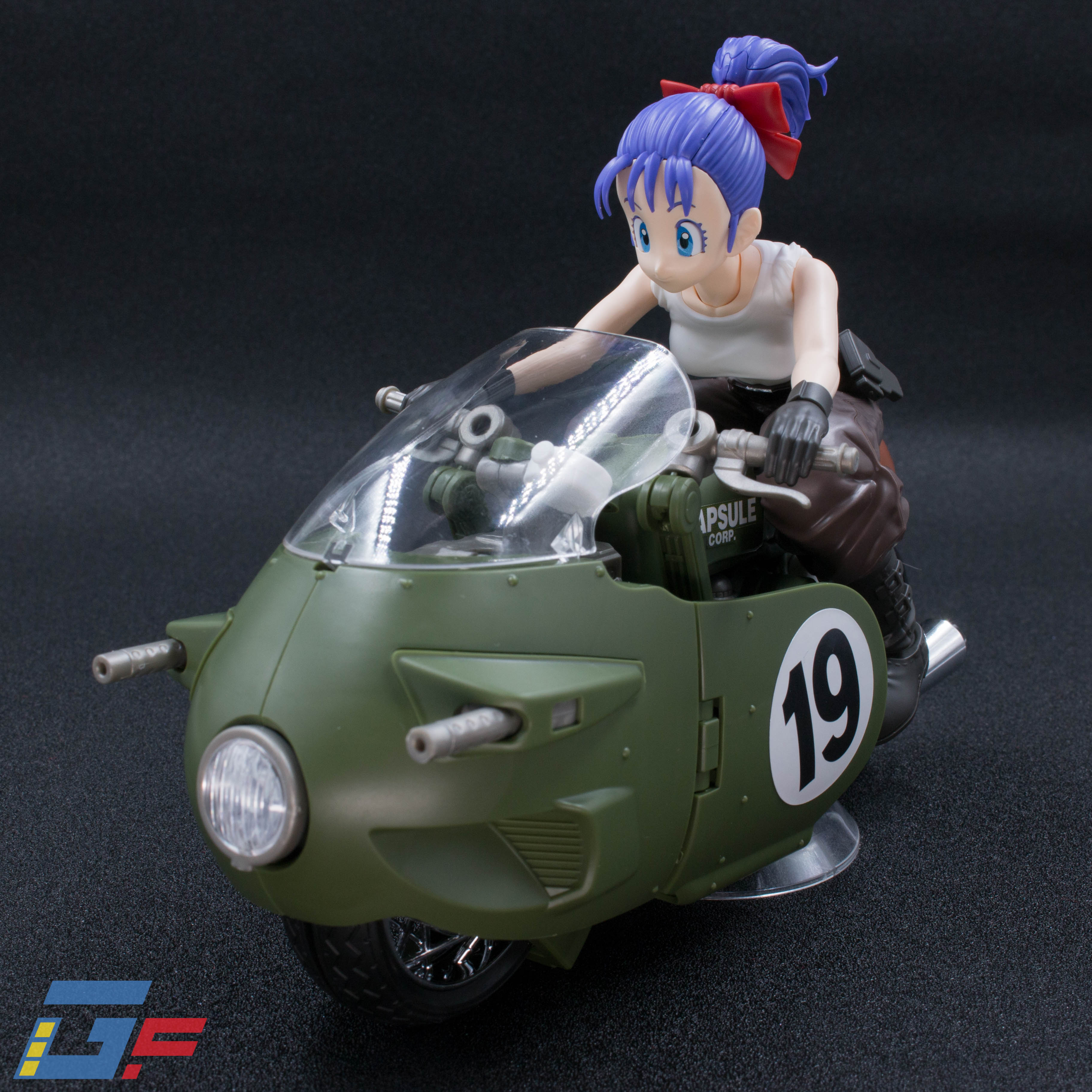 Bulma's Variable N°19 Motorcycle : Review Plamo - ToysAndGeek